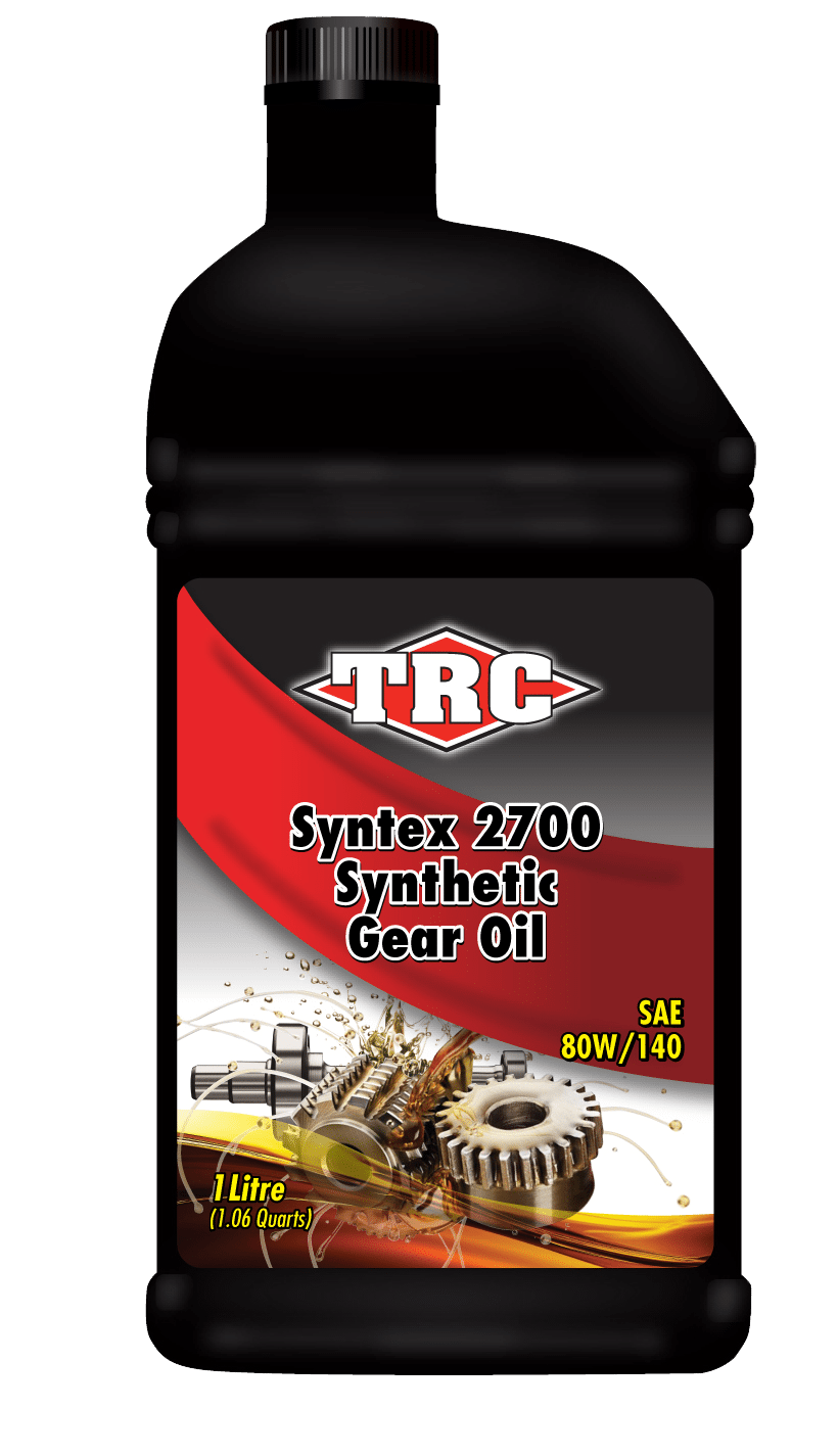 Syntex 2700 Synthetic Gear Oil SAE 80w/140 Cutout 02 - Texas Refinery ...